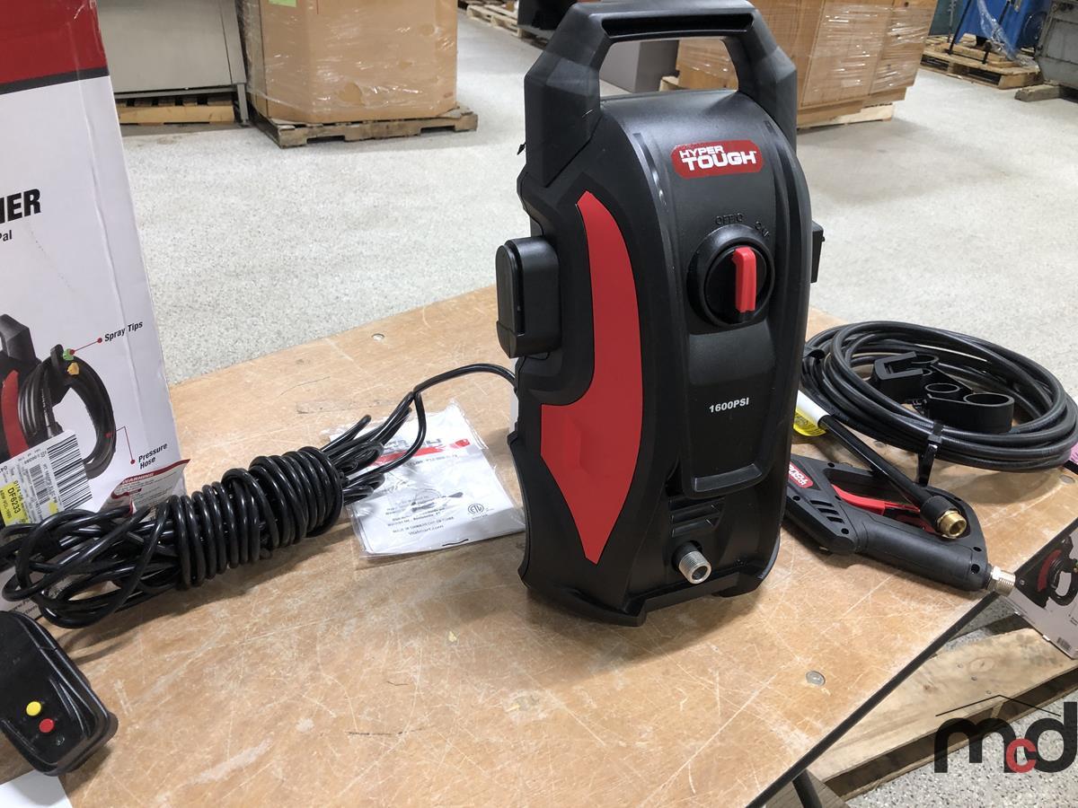 1600 psi electric pressure washer hyper tough store